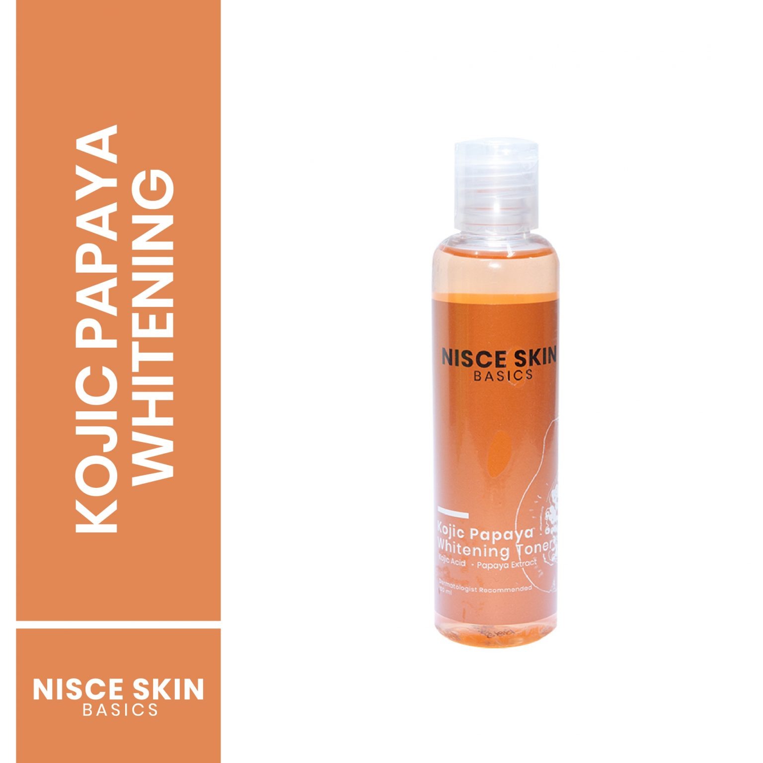 Nisce Skin Basics Kojic Papaya Whitening Toner - Nisce